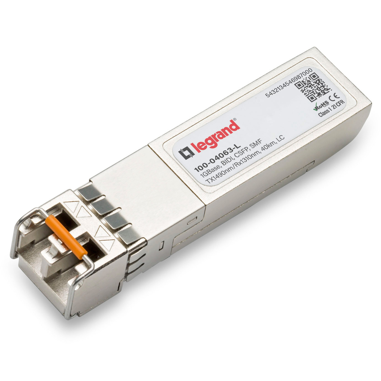 Calix 100-04063 Compatible 1000Base-BX 2 Channel CSFP Transceiver (SMF ...