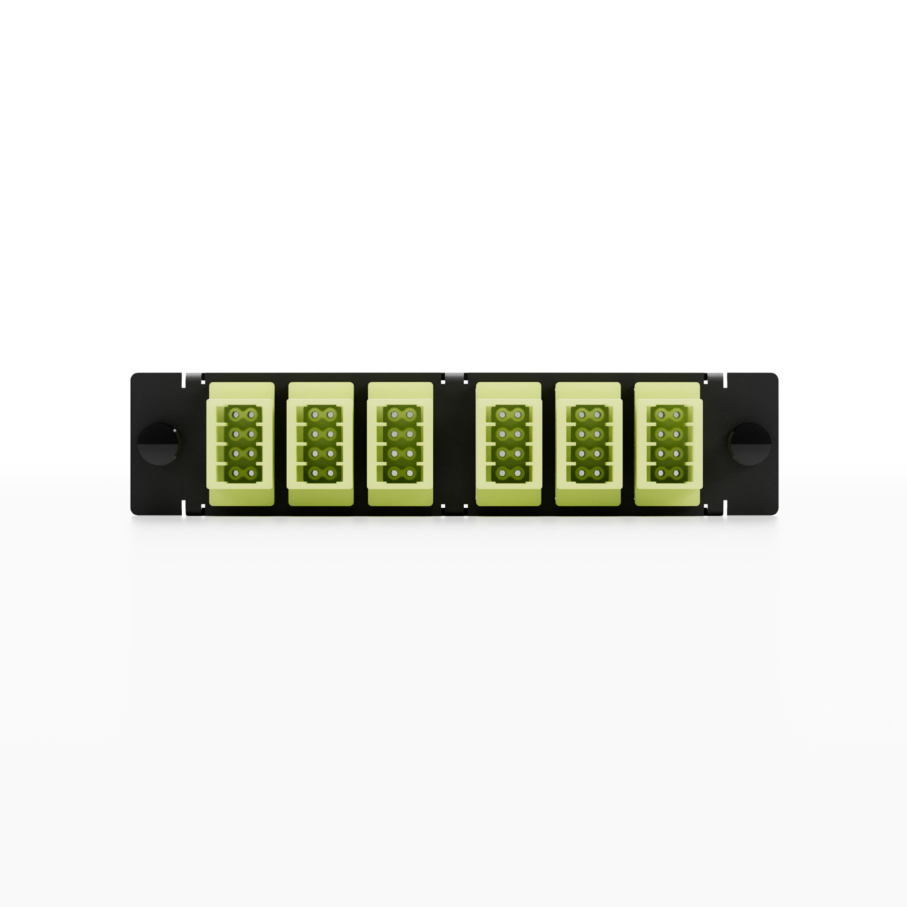 Q-Series acclAIM, Fiber Conversion Adapter Panels, 48 Fiber, Lime Green ...