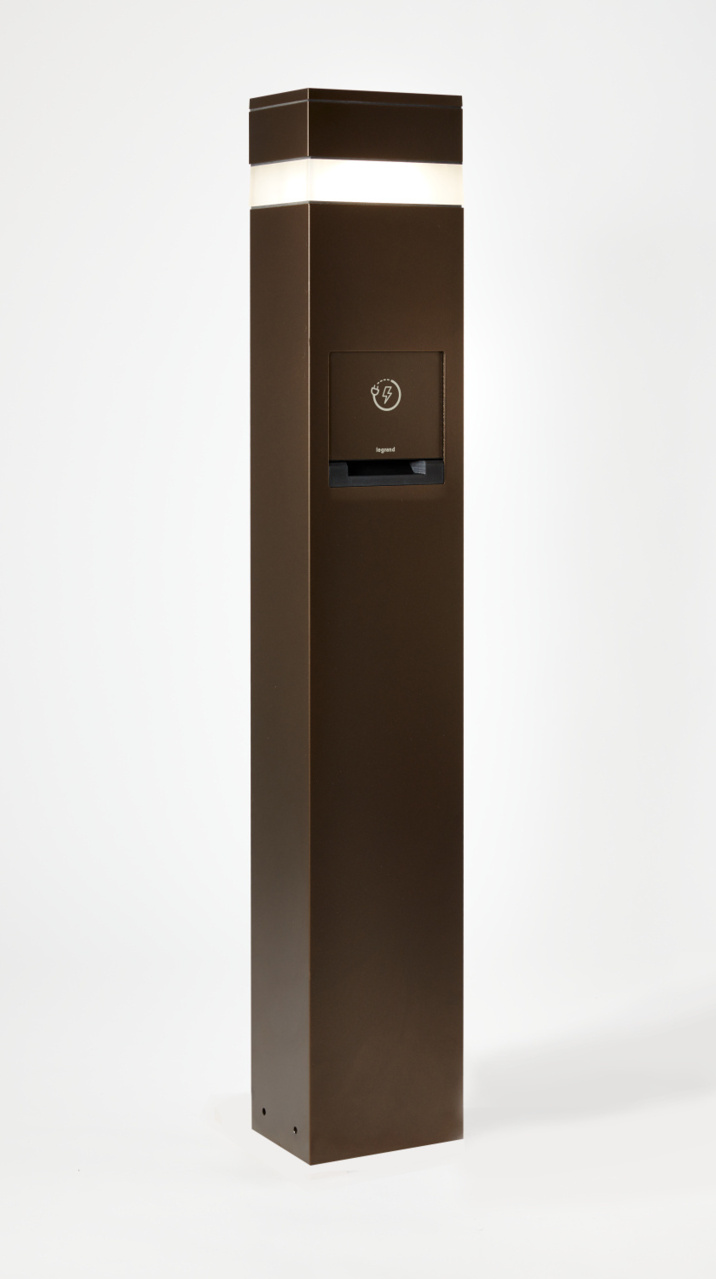 Charging Station with Area Light, 2-Gang, (2) Duplex GFCI with USB-C ...