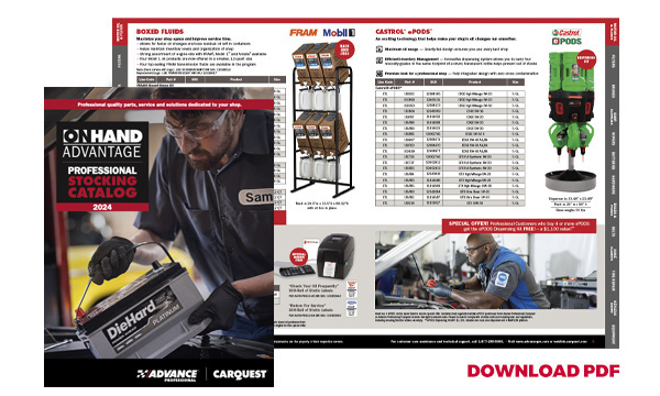 OnHand Advantage Stocking | Advance Professional