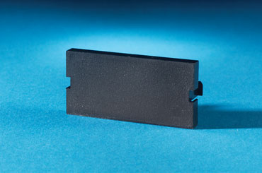 SERIES II BLANK MODULE, 1U, BLACK | Workstation Plates and Boxes ...