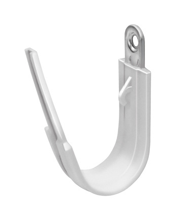 2'' Basic White Plastic Coated J-Hook w/ Latch Box of 25 [F000052] | J ...