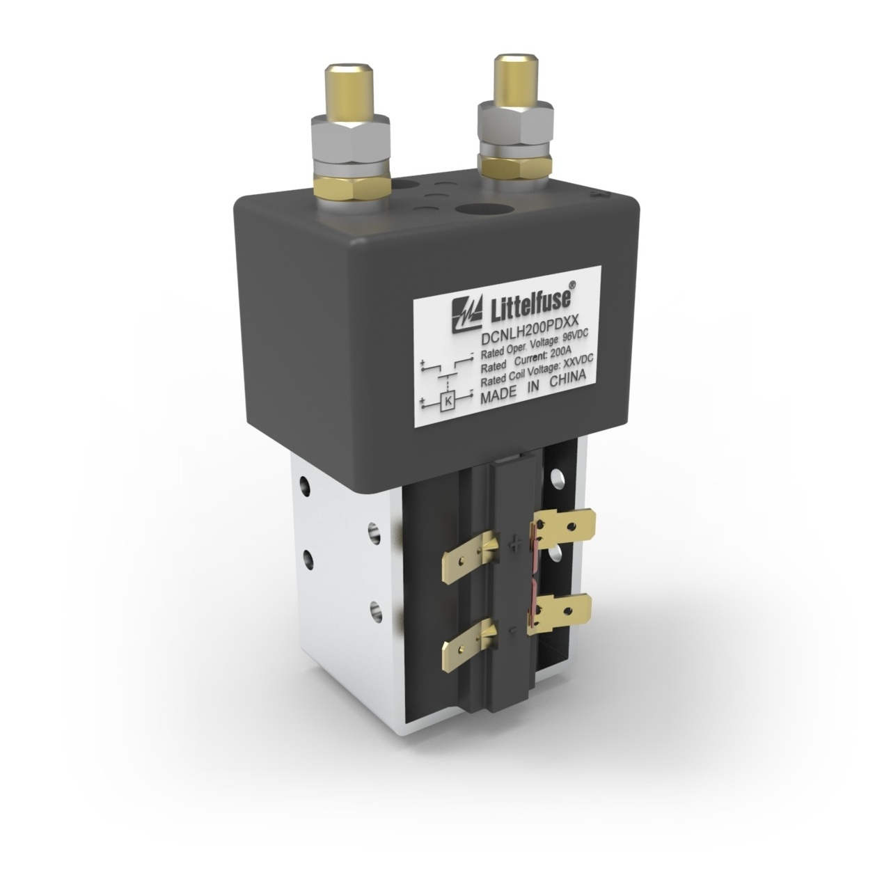 96V 200A Polarized Latching Contactor Relay, 12V