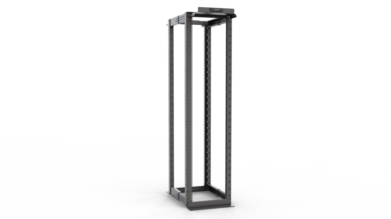 Mighty Mo 20 Dual Adjustable Base 4-Post Rack, 51 RU (8 FT), Adjustable ...