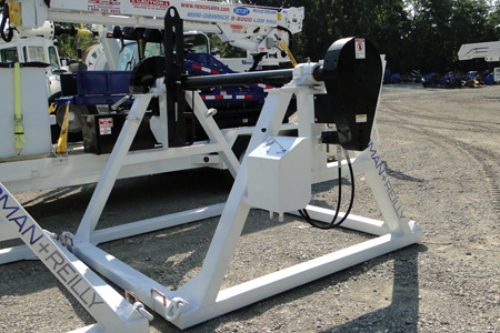 24,000 lbs Reel Stand Rental - Custom Truck One Source