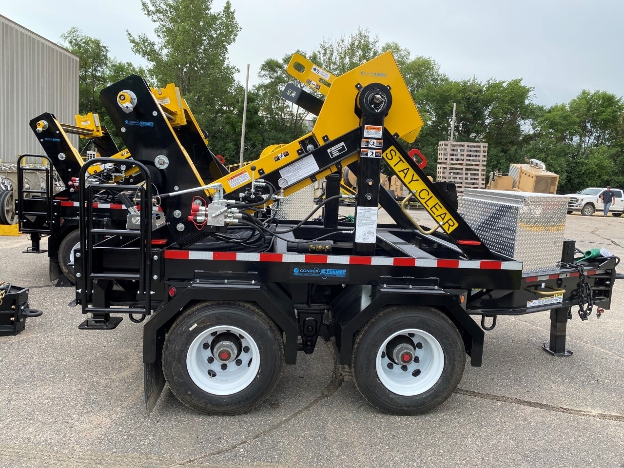 75 in Diameter x 46 in Width Trailer Mounted Reel Winder Rental ...