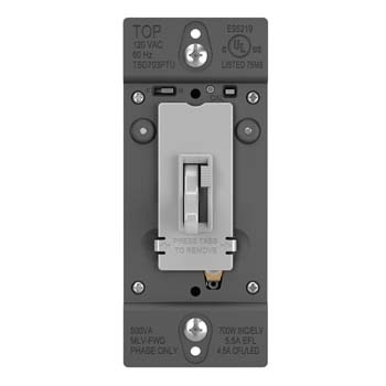 TradeMaster® Tru-Universal Single Pole/3-Way Toggle Slide Dimmer ...