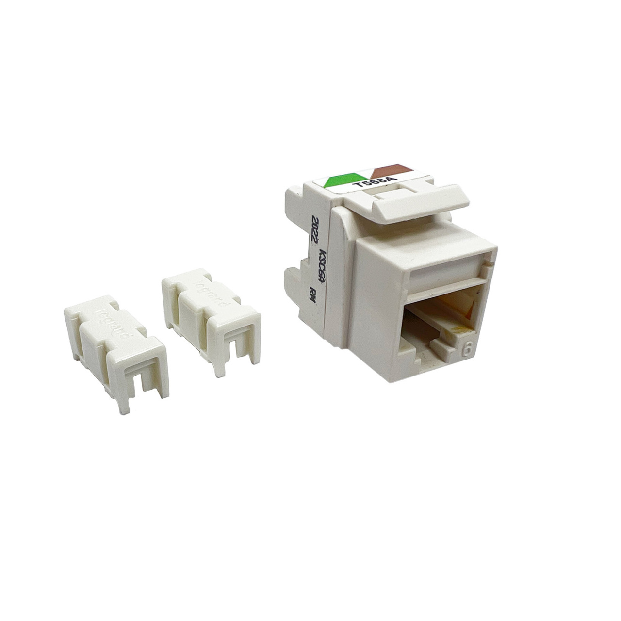 Anti-Corrosive KEYSTONE JACK, 568A/B Fog White | Jacks and Modules ...