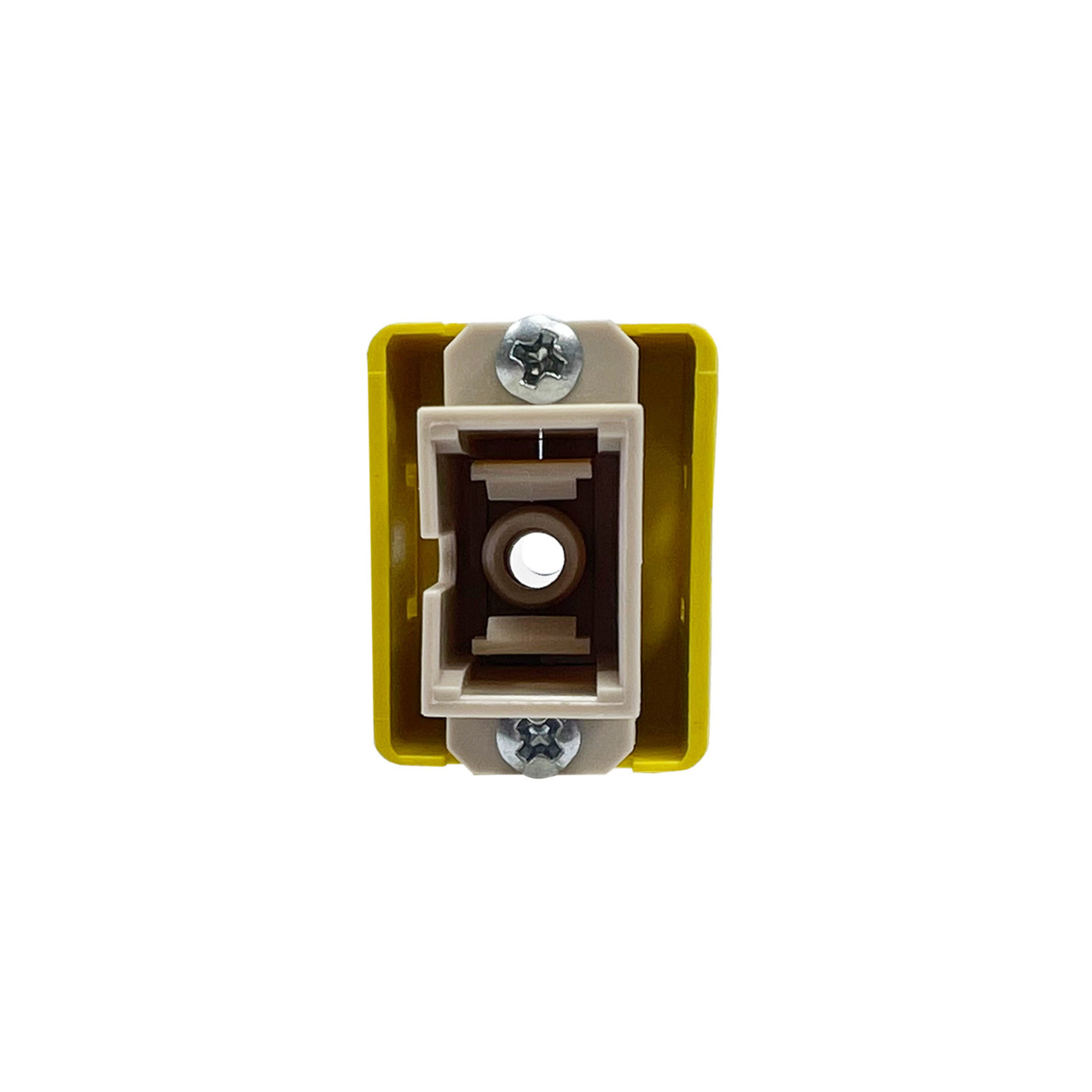 TracJack Module, 1-SC Simplex Multimode, Beige Adapter, Yellow Housing ...