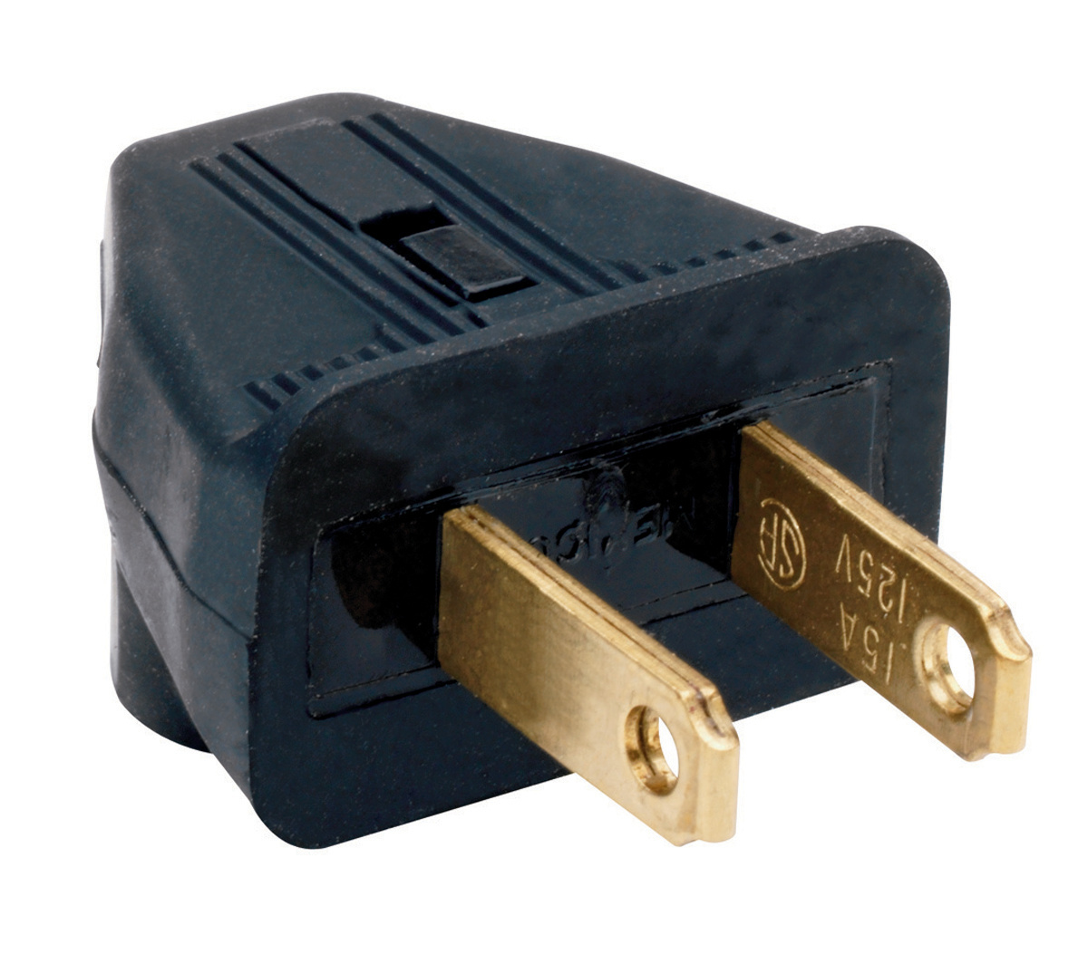 Discontinued - 15A 2WIRE RESI PLUG BLK