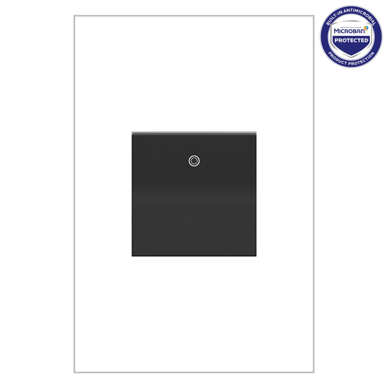 adorne 15A Paddle Modern Light Switch with Microban
