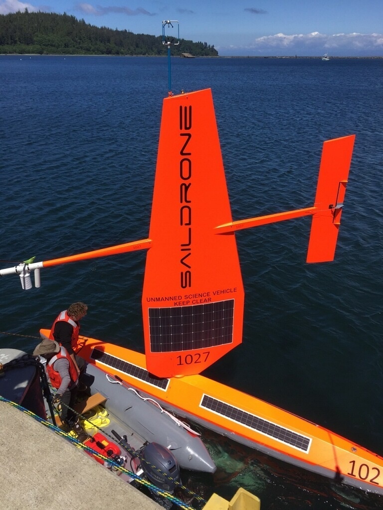 Saildrone Launch Begins Test to Improve West Coast Fisheries Surveys ...