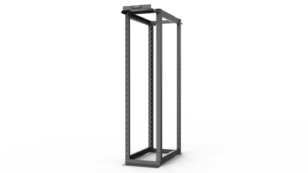 Mighty Mo 20 Dual Adjustable Base 4-Post Rack, 51 RU (8 FT), Adjustable ...