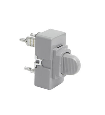 Momentary Contact Switch, Gray | Low voltage switching components ...
