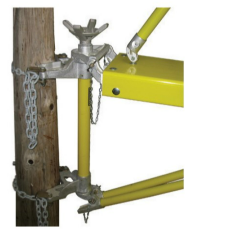 Hastings Insulated Work Platforms with Rail and Pivot Assembly, 6', 8 ...