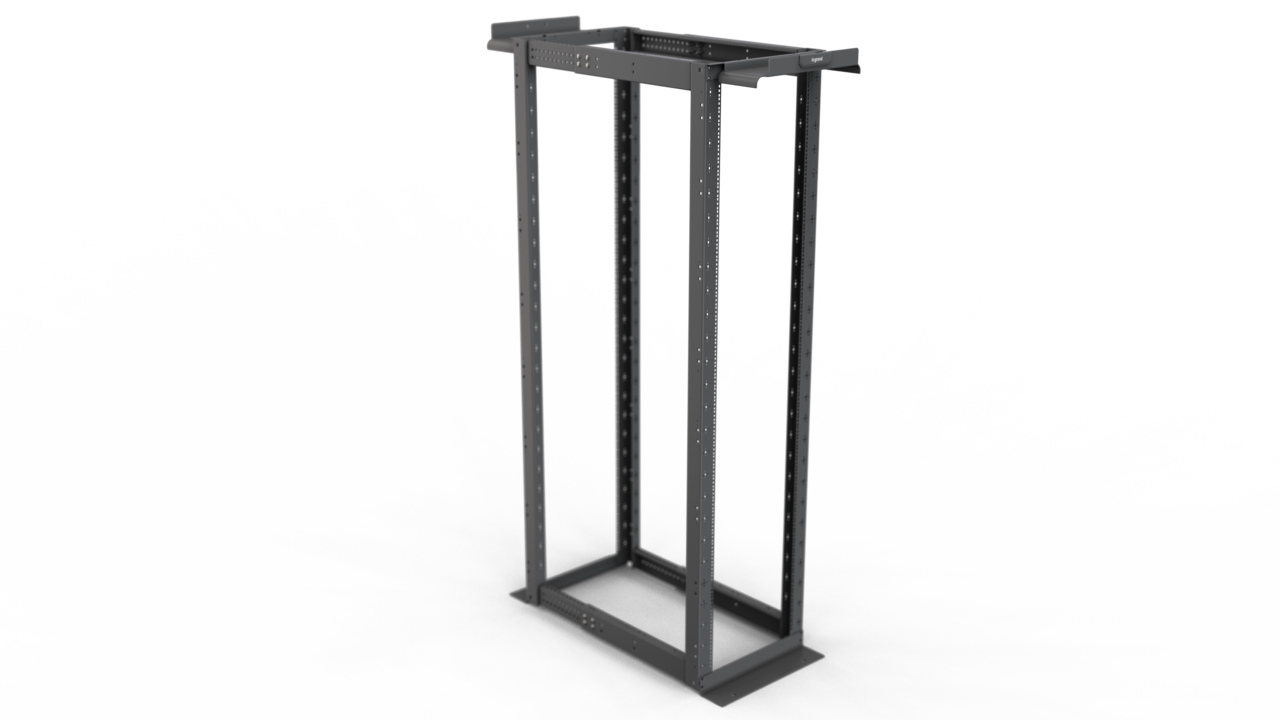 Mighty Mo 20 Dual Adjustable Base 4-Post Rack, 51 RU (8 FT), Adjustable ...