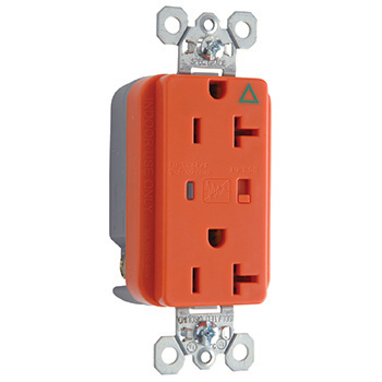 Isolated Ground Surge Protective Duplex Receptacle