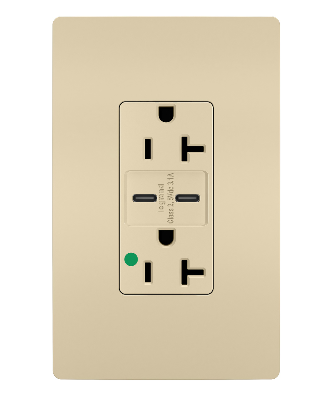 Discontinued - 20A 125V Hospital-Grade Tamper-Resistant Duplex ...