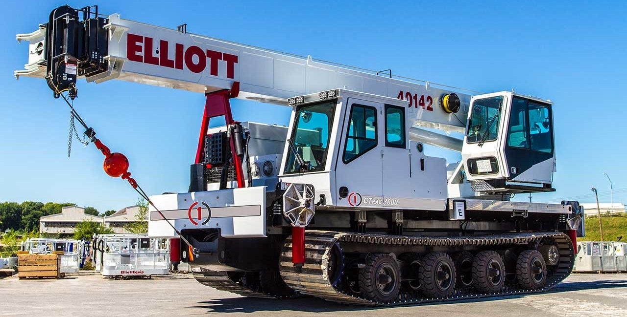 40 tons Track Booms/Crane Rental - Custom Truck One Source