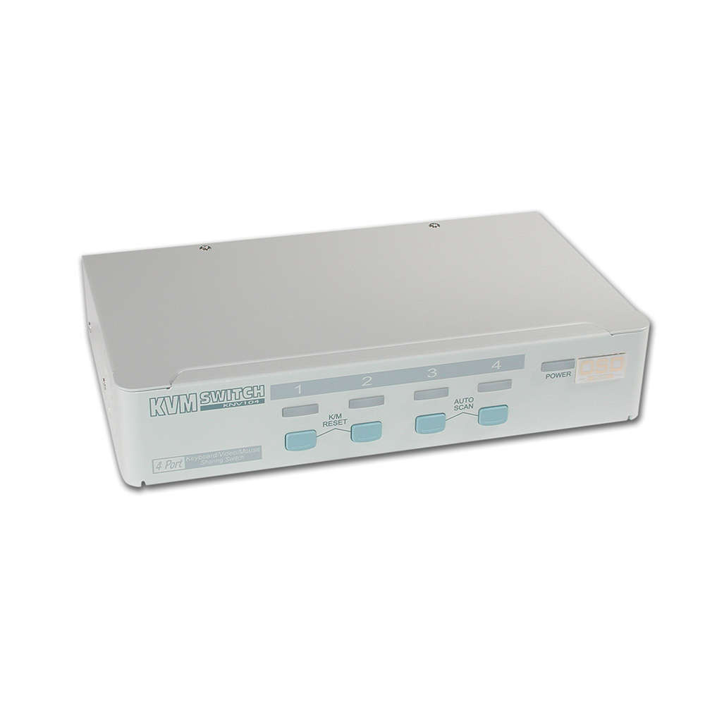 4-Port VGA (UXGA) KVM Switch with On-Screen Display | VGA Devices | VGA ...