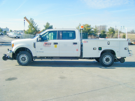 Signal Maintainer Extended Cab Gas Hi-Rail Pickup Truck Rental - Custom ...