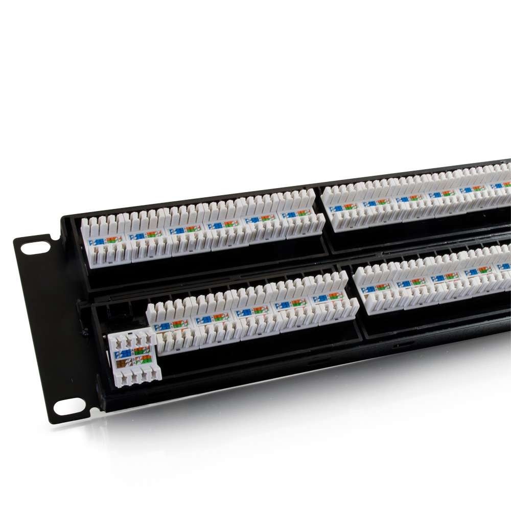 48-Port Cat6 110-Type Patch Panel