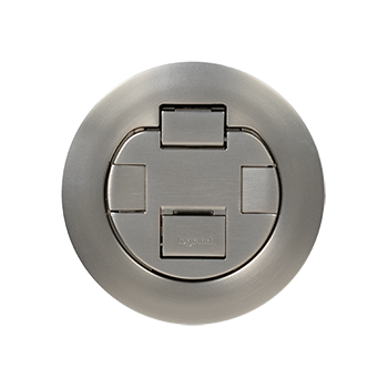 4IN COVER ASSEMBLY FLUSH SN | Recessed | Poke-Thru Devices | Wire and ...