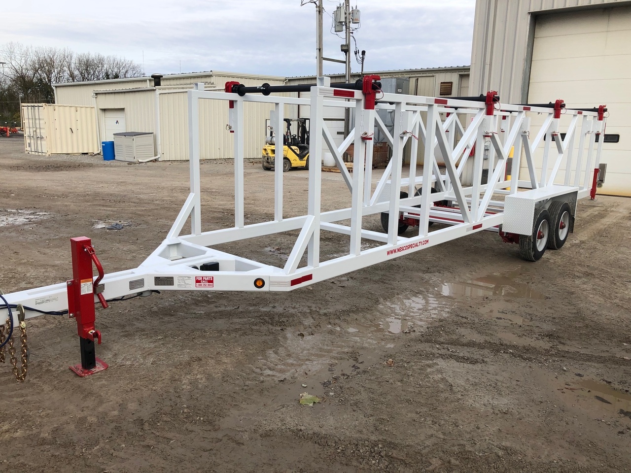 4 Reel 15,200 lbs Trailer Rental - Custom Truck One Source