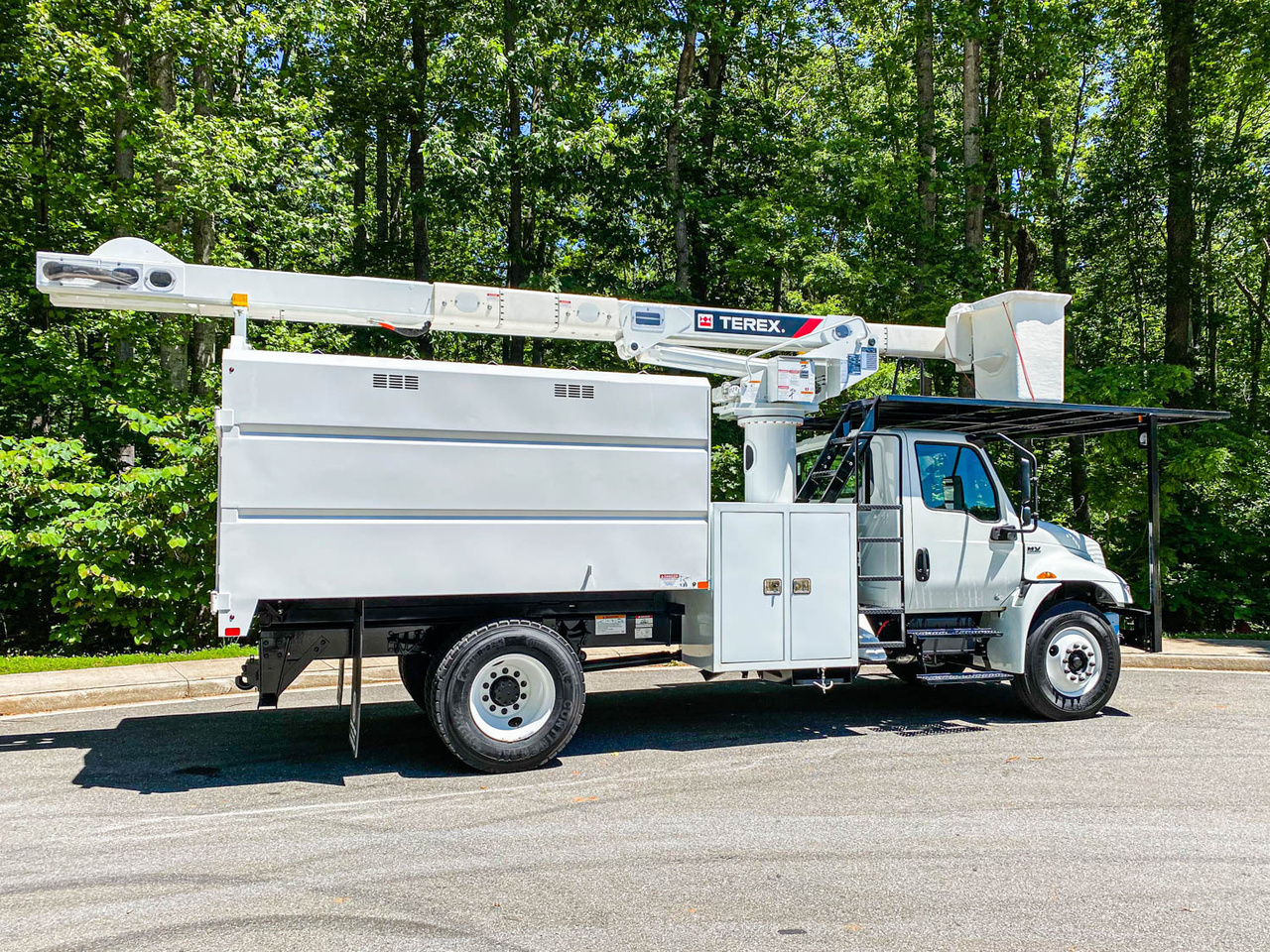 56 ft Forestry Bucket Truck Rental - Custom Truck One Source