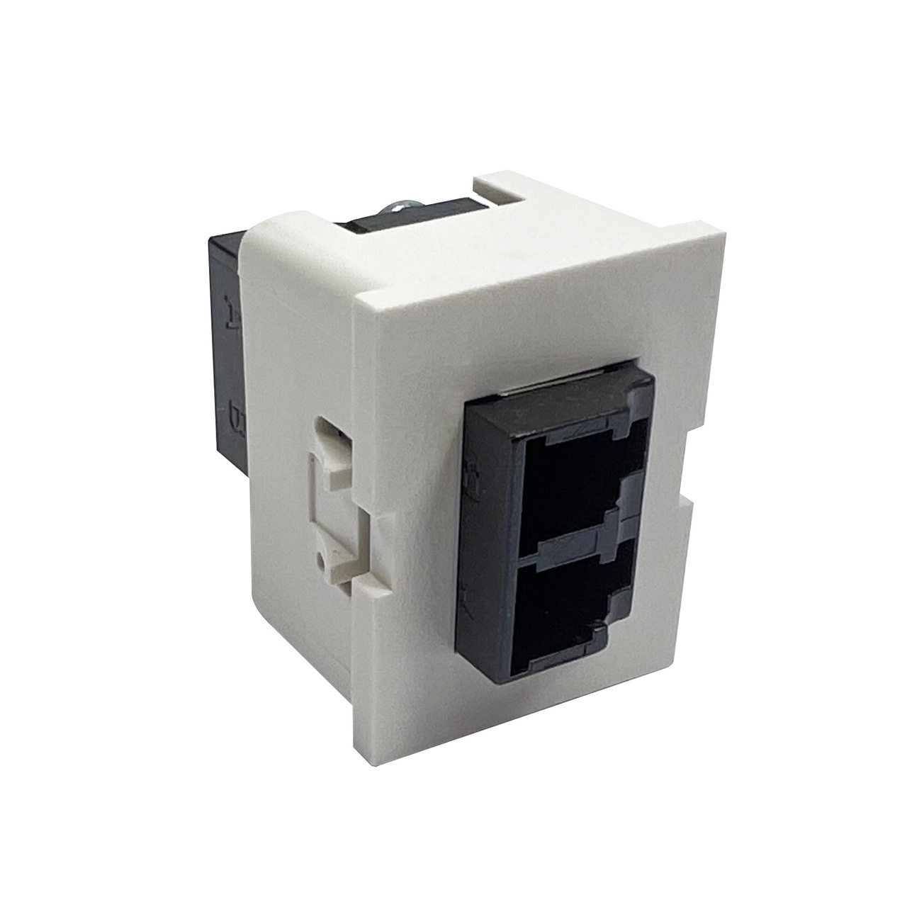 TRACJACK,LC,DX,BLACK ADPT,FOG WHITE HSG | Fiber Workstation | Fiber ...