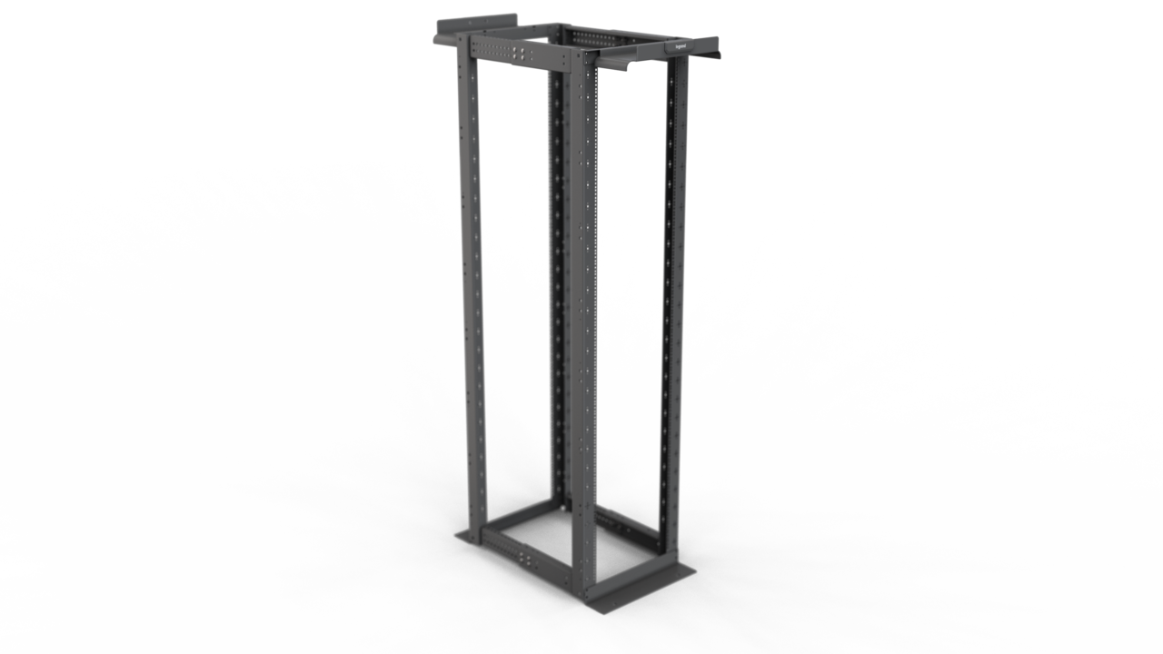 Mighty Mo 20 Dual Adjustable Base 4-Post Rack, 51 RU (8 FT), Adjustable ...