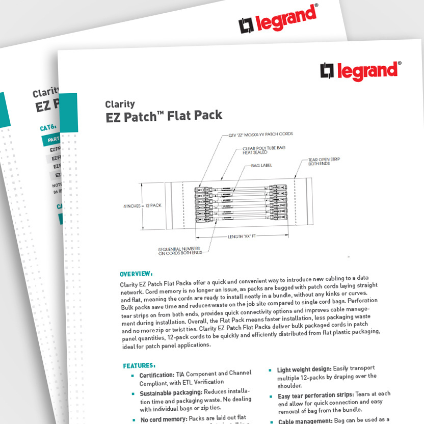 Ortonics EZ Patch | Legrand