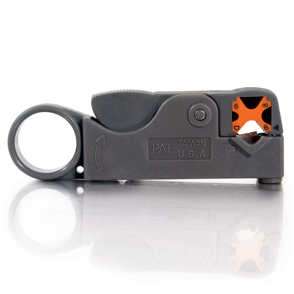 Dual Blade RG58/RG59/RG62/RG6/RG6QS Stripper