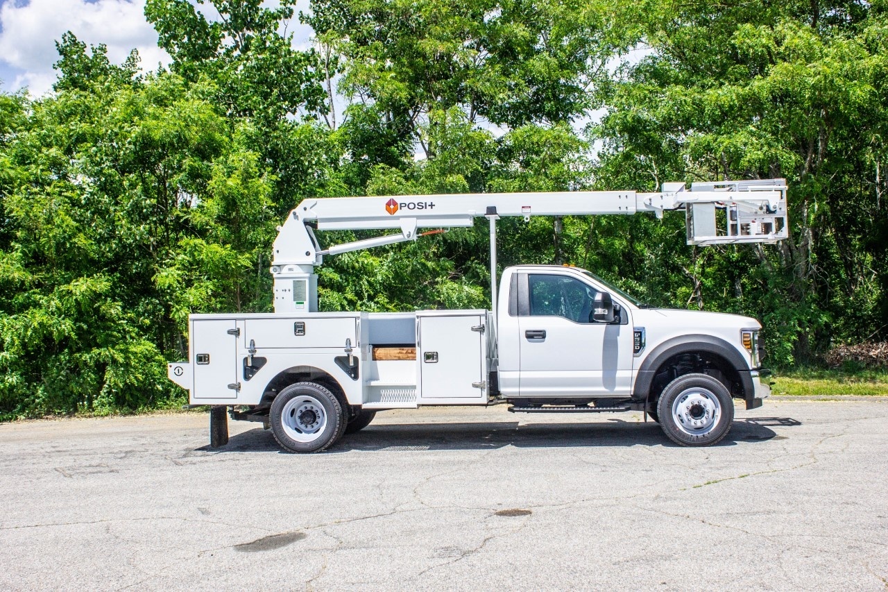 33 ft Telecom Bucket Truck Rental - Custom Truck One Source