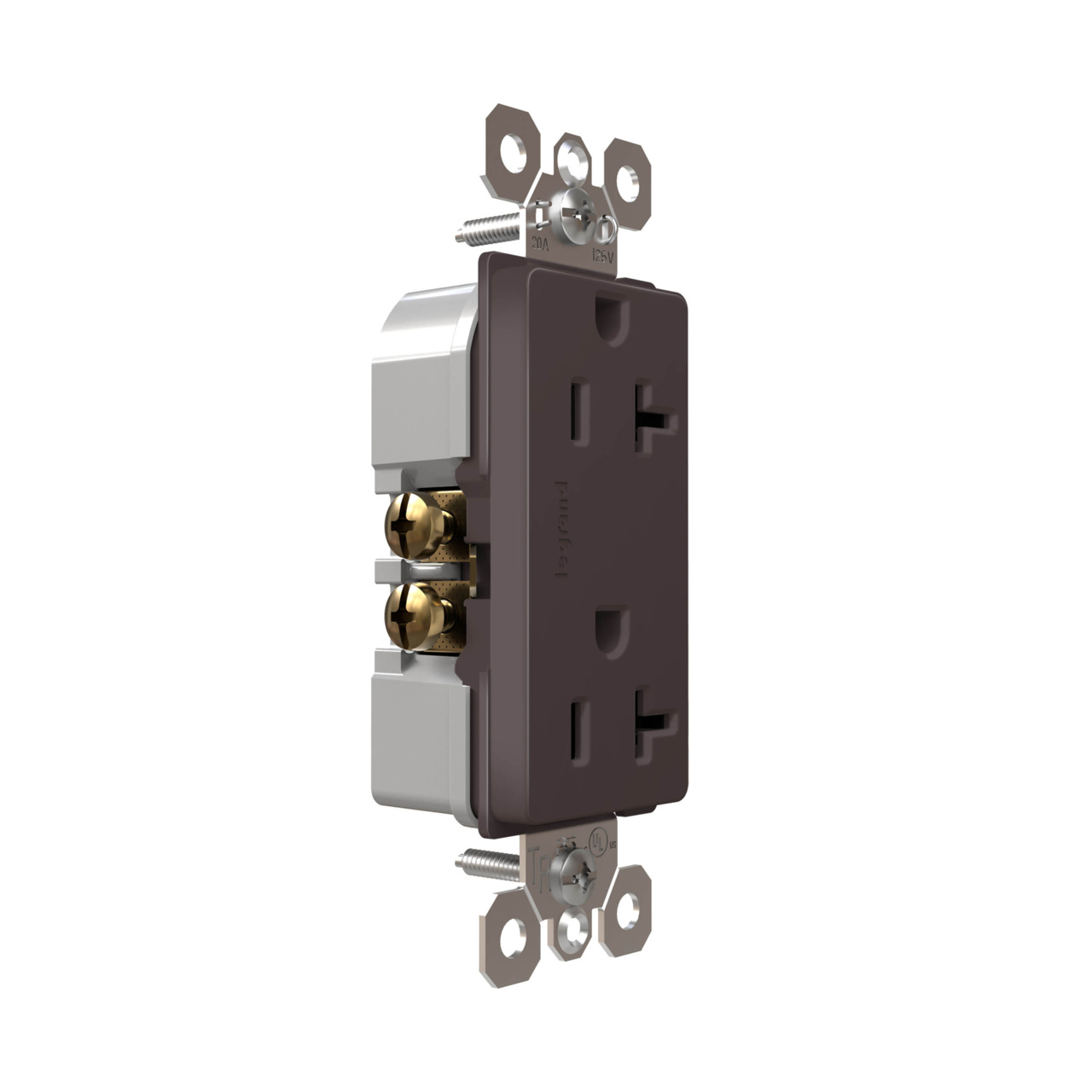 20A 125V radiant Tamper Resistant Self-Grounding Duplex Outlet | Legrand