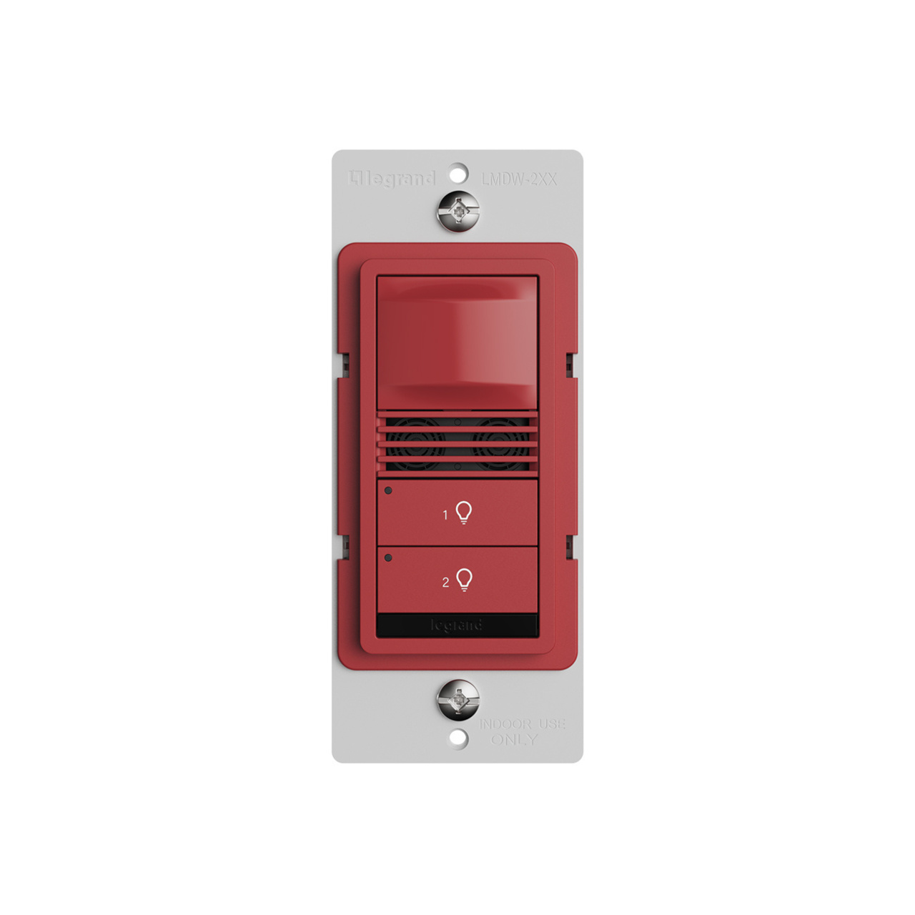 DLM Wired Standard Sensor Switch, 2B, Red | Wall Box Occupancy Sensors ...