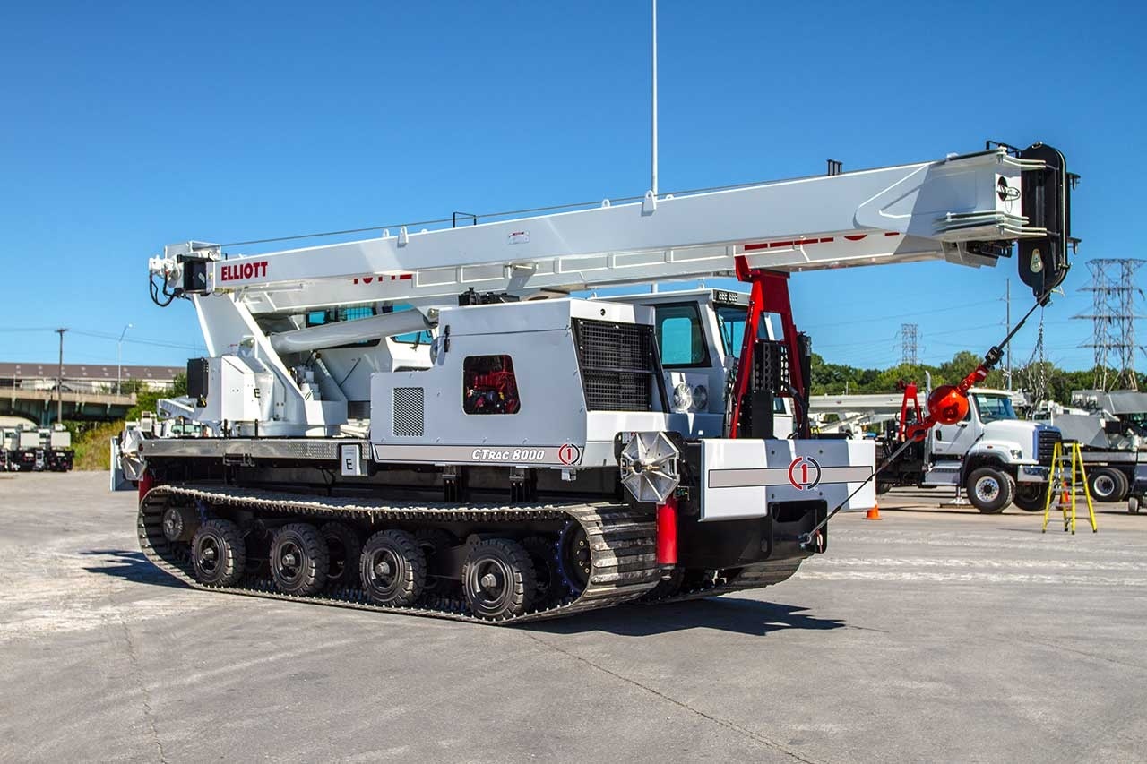 40 tons Track Booms/Crane Rental - Custom Truck One Source