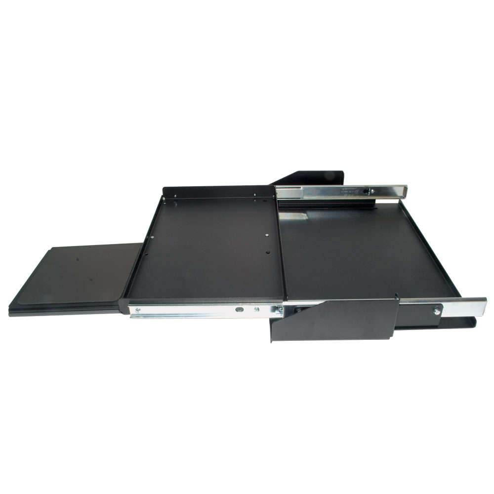 APW 19in Keyboard Sliding Shelf with Adjustable Mouse Pad