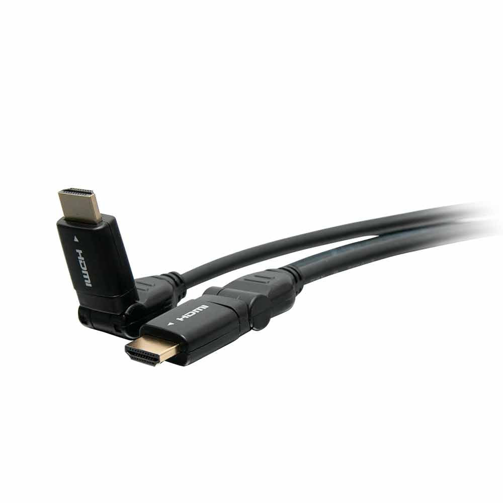 9.8ft (3m) High Speed HDMI® Cable with Ethernet and Rotating Connectors ...