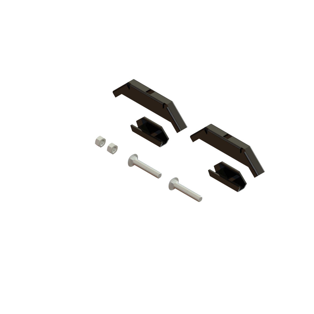 90 DEG CLAMP KIT SET OF 2 - BK | Runway | Cable Pathways | Network ...