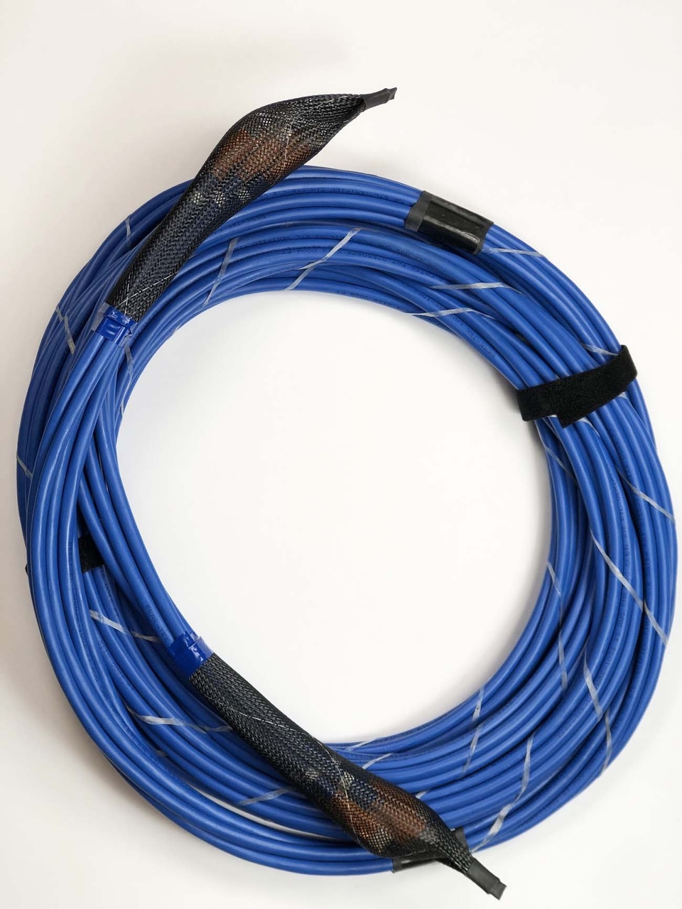 SNAP PRE-TERM, CAT6A, 6 CABLE RISER, 50', BLUE, MESH WRAP ASSEMBLY ...