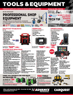 Tools & Equipment | Advance Professional