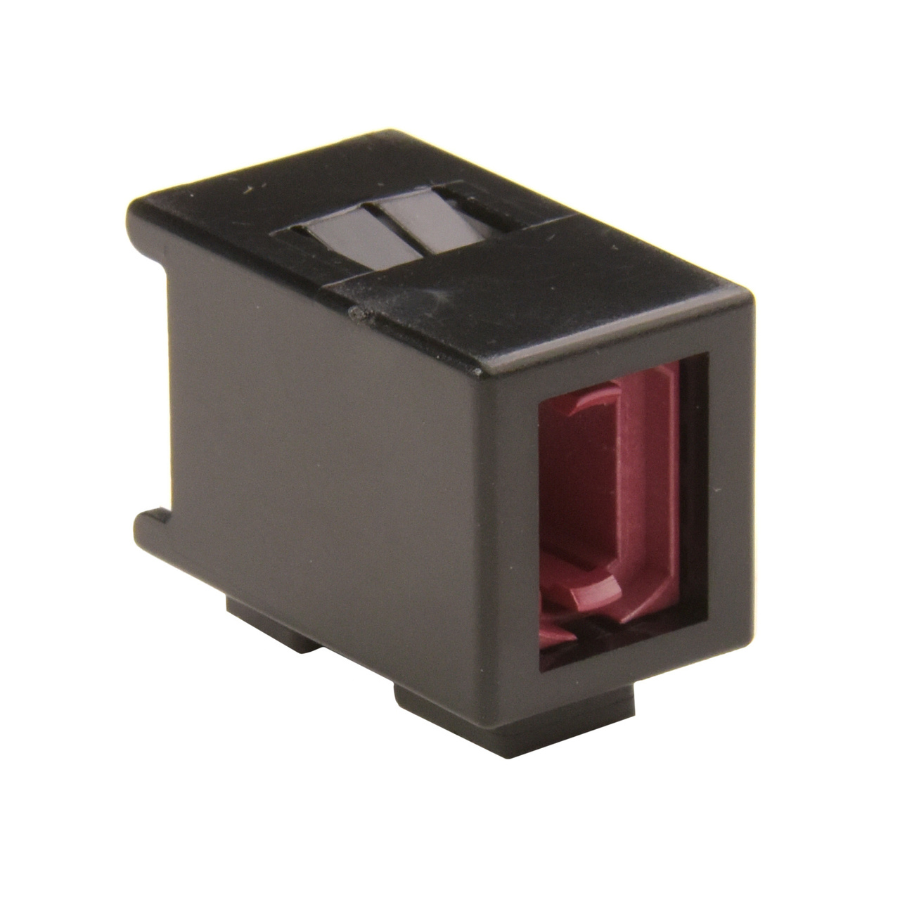 HDFM Fiber Module with HiLOC Boot, MTP, Red | Fiber Adapter Panels ...