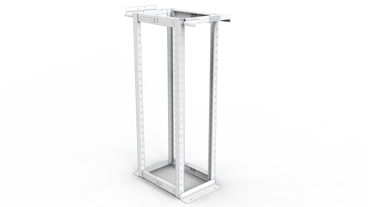 Mighty Mo 20 Dual Adjustable Base 4-Post Rack, 45 RU (7 FT), Adjustable ...