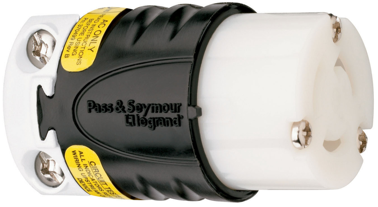 Heavy Duty Ground Continuity Monitoring (GCM) Connector, Black and ...