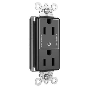 PlugTail® Heavy Duty Spec Grade Plug Load Controllable Receptacle, 15A ...