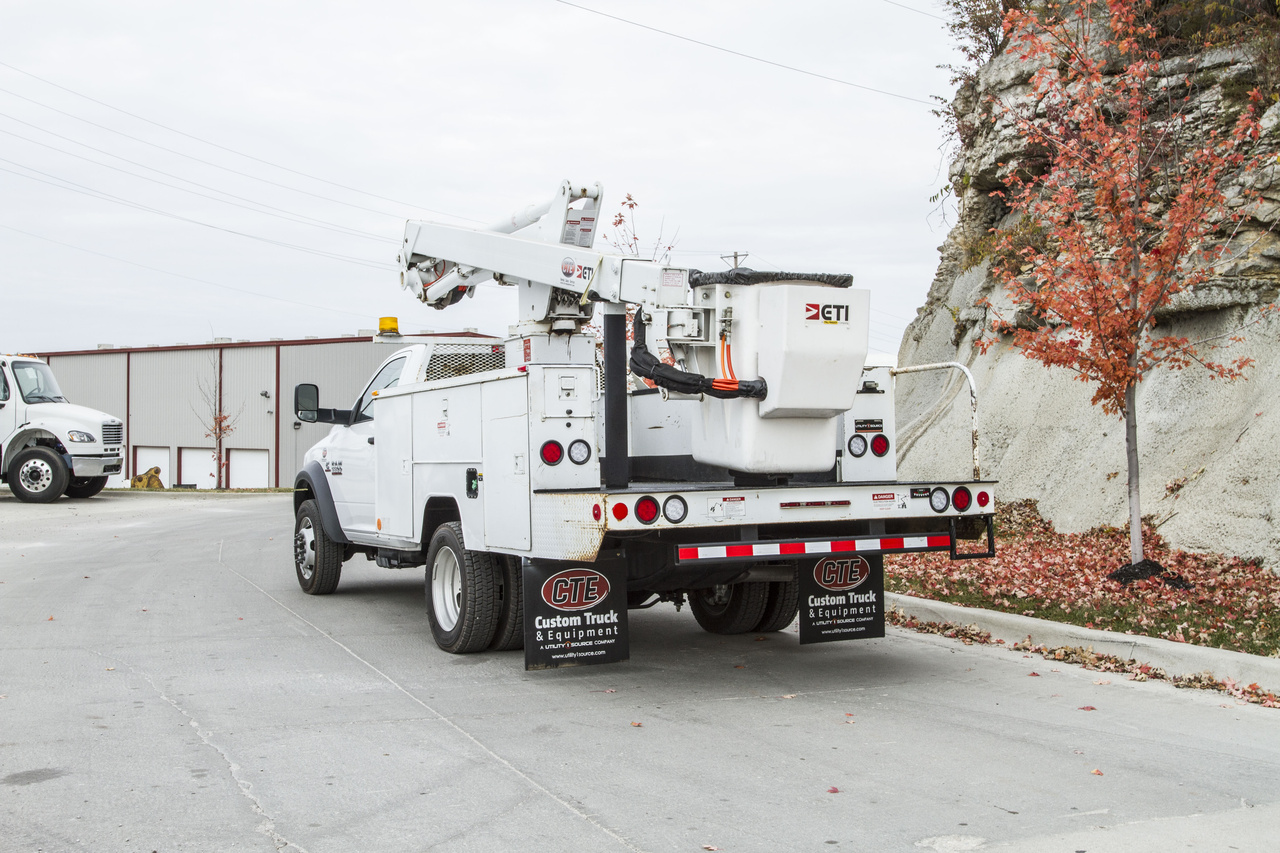 37 ft Telecom Bucket Truck Rental - Custom Truck One Source