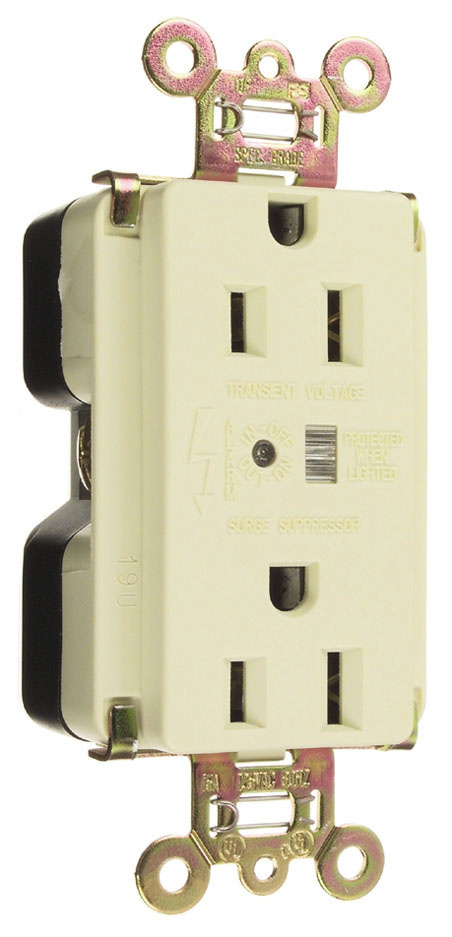 Specification Grade Surge Protective Duplex Receptacle