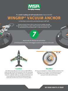 Fall Protection Solutions for Aircraft Maintenance | MSA Safety ...