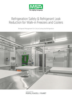 Refrigerant Safety & Leak Reduction for Walk-in Freezers and Coolers ...